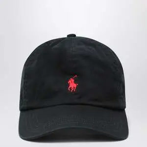 Ralph Lauren Cotton Baseball Cap - Black