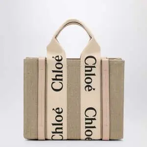 Chloé Woody Little Tote Bag - White
