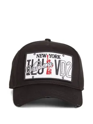 Dsquared2 Logo Baseball Cap - Black