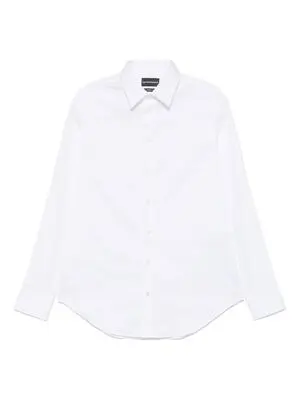 Emporio Armani Curved Hem Shirts For Women