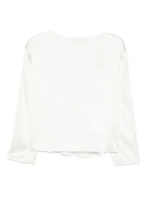 Emporio Armani Silk-blend Top