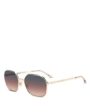 Isabel Marant Square Sunglasses - Gold Pink