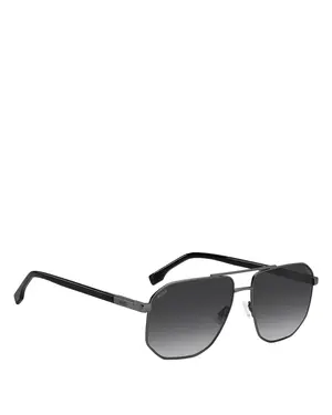 Hugo Boss Square Double Bridge Sunglasses