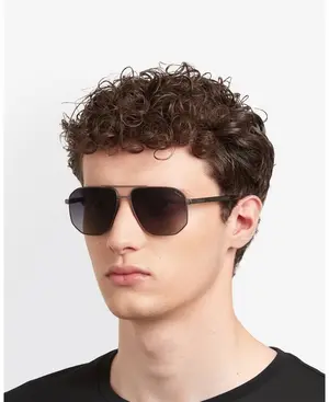 Hugo Boss Square Double Bridge Sunglasses