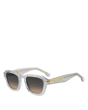 Hugo Boss 49mm Round Sunglasses - Grey