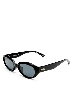 Le Specs Le Bijou Cat Eye Sunglasses - Black