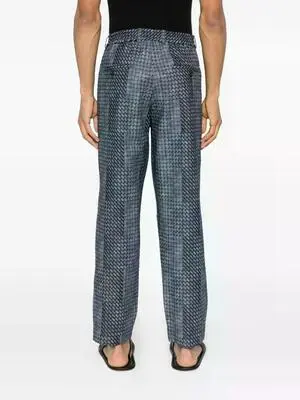PIERRE-LOUIS MASCIA Patterned Trousers
