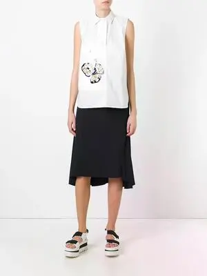Marni Sleeveless Appliqué Shirt