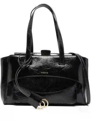 HIDESINS Patent Leather Shoulder Bag