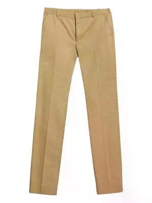 Balenciaga Pleated Cotton Trousers