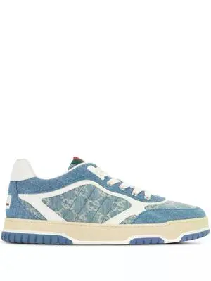 Gucci Re-web Low Top Sneakers - Blue