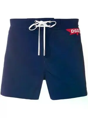 Dsquared2 Logo Patch Swim Shorts