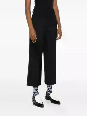 Marni Side-stripe Cropped Trousers