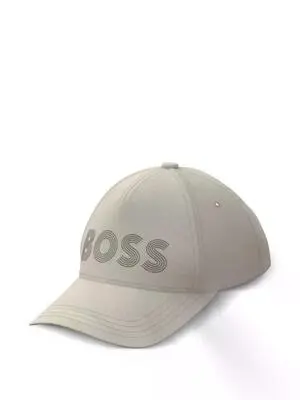 BOSS Logo-print Cap - Neutrals