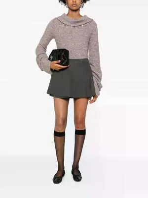 ELEH Turtleneck Wide-sleeve Sweater