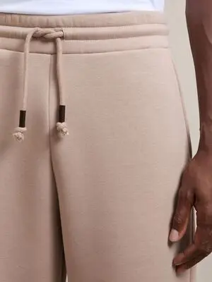 REISS Monterey Cotton-blend Fleece-back Joggers