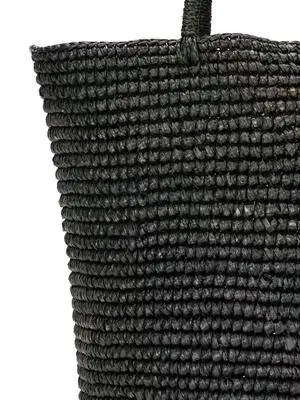 SENSI STUDIO Woven Maxi Tote Bag
