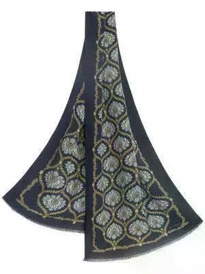 Etro Graphic-print Silk Scarf