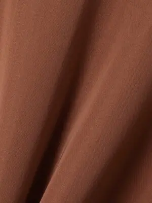 CORTANA Mara Silk-crepe Maxi Dress
