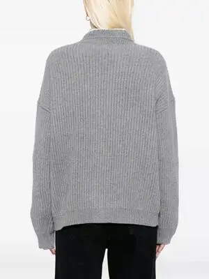 TWP Ribbed Cashmere Cardigan