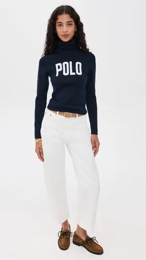 Polo Ralph Lauren Logo Turtleneck