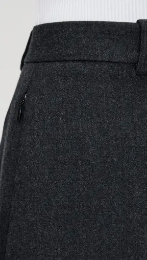 Theory Tapered High-waist Trousers