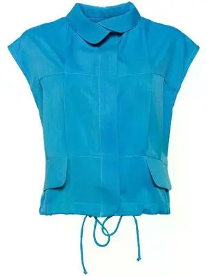 BAMBAH Elizabeth Sleeveless Vest - Blue