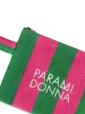 PARAMIDONNA Striped Clutch