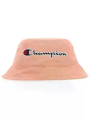 Champion Logo-embroidered Bucket Hat - Pink