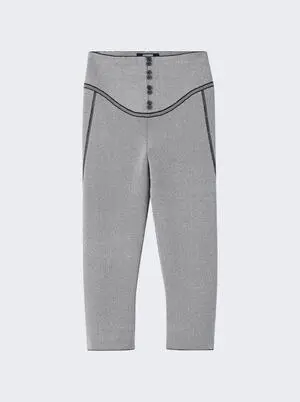 Jacquemus Les Leggings Sera Dark - Grey