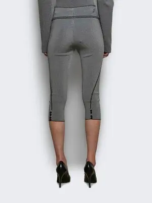 Jacquemus Les Leggings Sera Dark - Grey