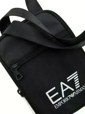 EA7 Logo-print Shoulder Bag