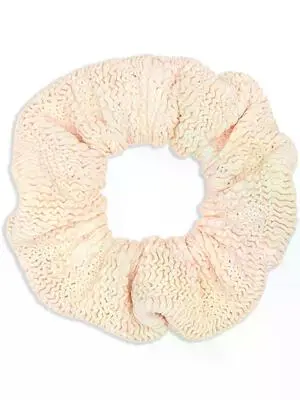 Hunza G Crinkled Scrunchie - Pink
