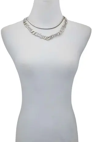 True Religion Layered Chain Necklace