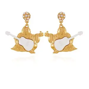 True Religion Gold Earrings