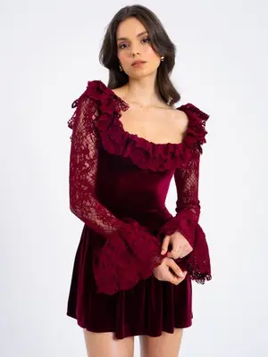Vintage Style Velvet Dresses