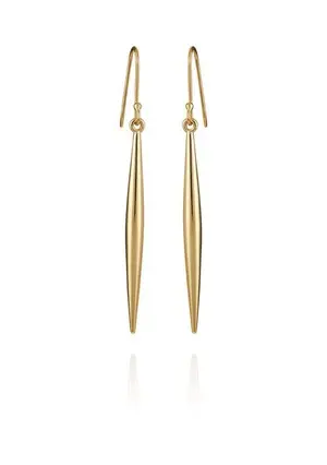Vince Camuto Linear Drop Earrings - Gold Tone