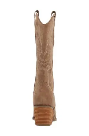 Mia Western Boot - Maple
