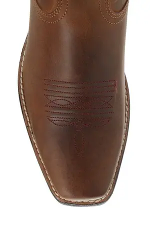 Ariat Roundup Western Boot - Powder Brown