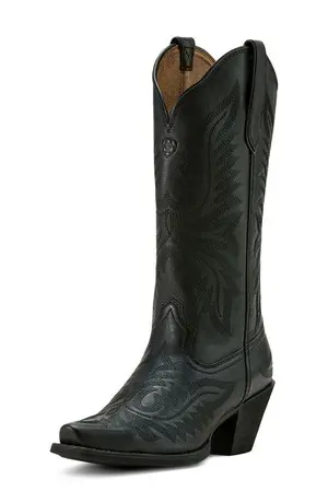 Ariat Round Up Collins Western Boot - Black