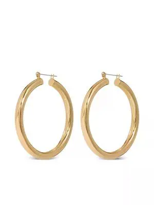 LUV AJ Amalfi Tube Hoop Earrings - Gold