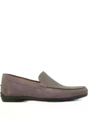 Geox Contrast Stitching Loafers For Men