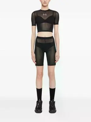 44 LABEL GROUP Semi-sheer Shorts