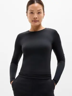 Crewneck Performance Tops For Women