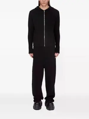 Rick Owens Ribbed-cuff Drawstring Trousers
