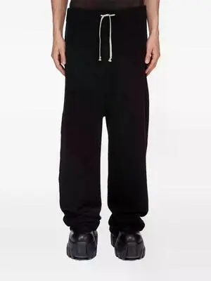 Rick Owens Ribbed-cuff Drawstring Trousers