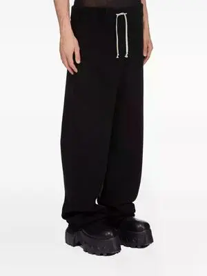 Rick Owens Ribbed-cuff Drawstring Trousers