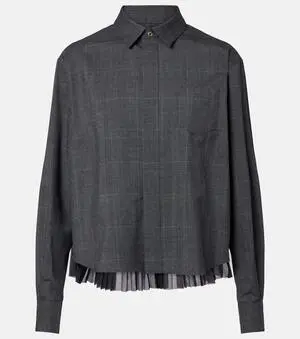 Sacai Trimmed Shirts For Women