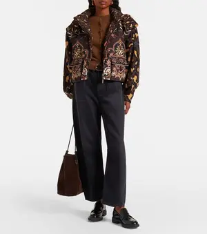 Farm Rio Winter Ainika Paneled Jacket