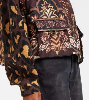 Farm Rio Winter Ainika Paneled Jacket